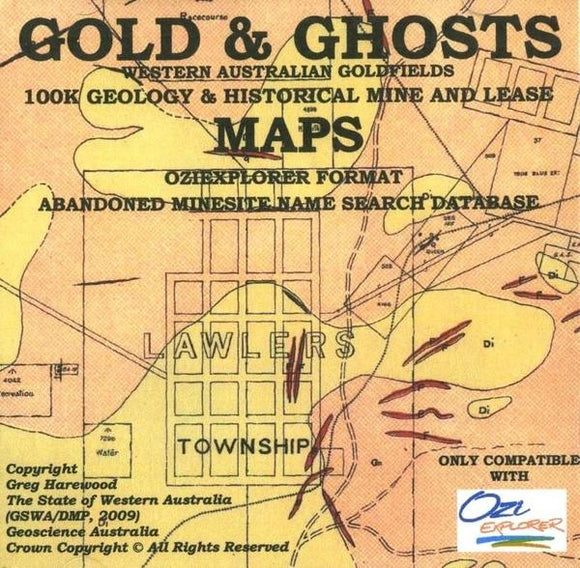 GOLD AND GHOSTS TOPO MAP – The Prospectors Patch